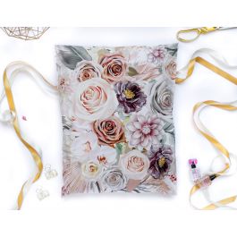 Boho Floral #SmileMail Designer Poly Mailers 14x17