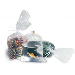 Clear Open End Bag | 18" x 24" Clear Open End Poly Bags | Clear Poly Bags